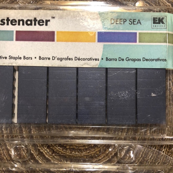 Ek Success | Office | Fastenater Deep Sea Navy Blue Staple Bars | Poshmark